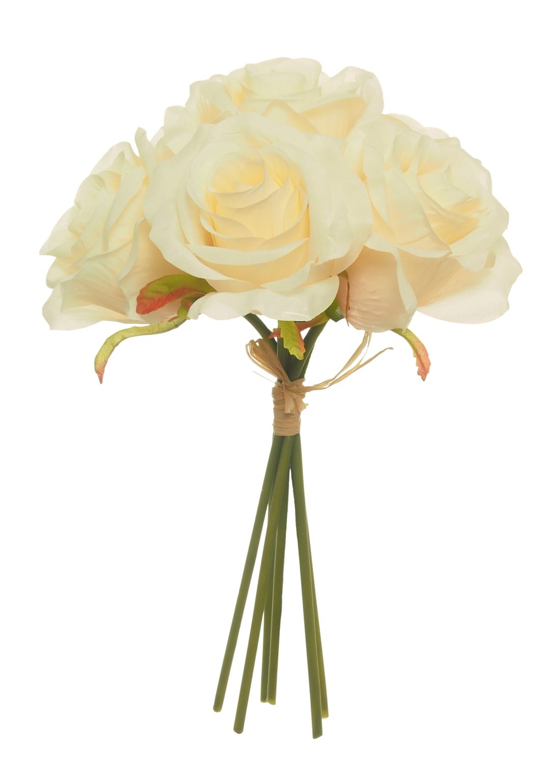 Silk Bella Rose Bunch Ivory Barnardo s Online Charity Shop