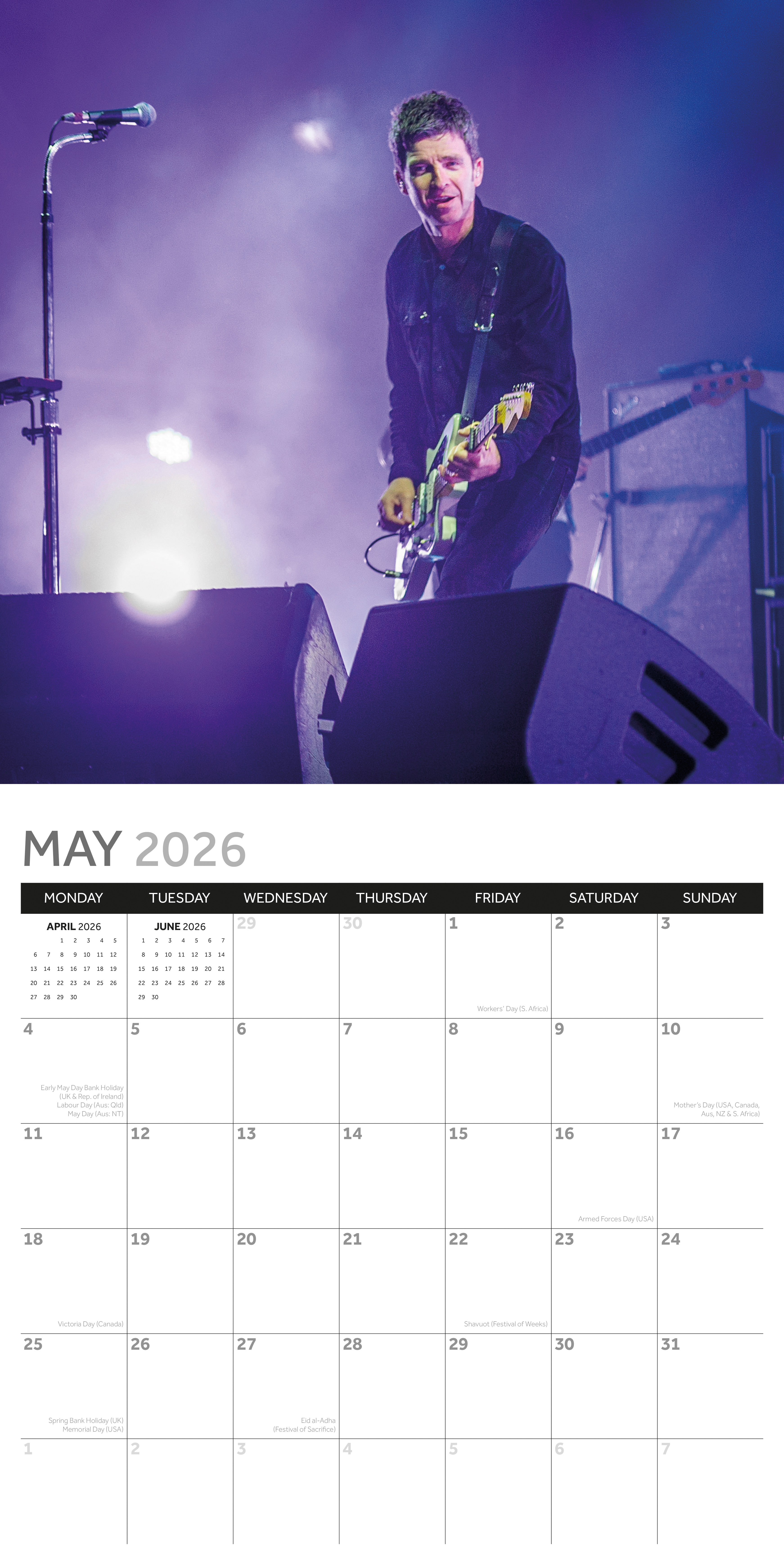 Oasis 2026 Charity Wall Calendar | Barnardo's Online Charity Shop