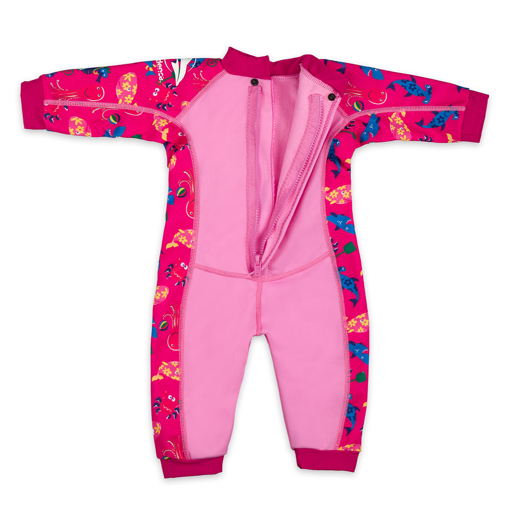 Konfidence™ Joni Pink Splashy Baby Swimsuit | Barnardo's Online Charity ...