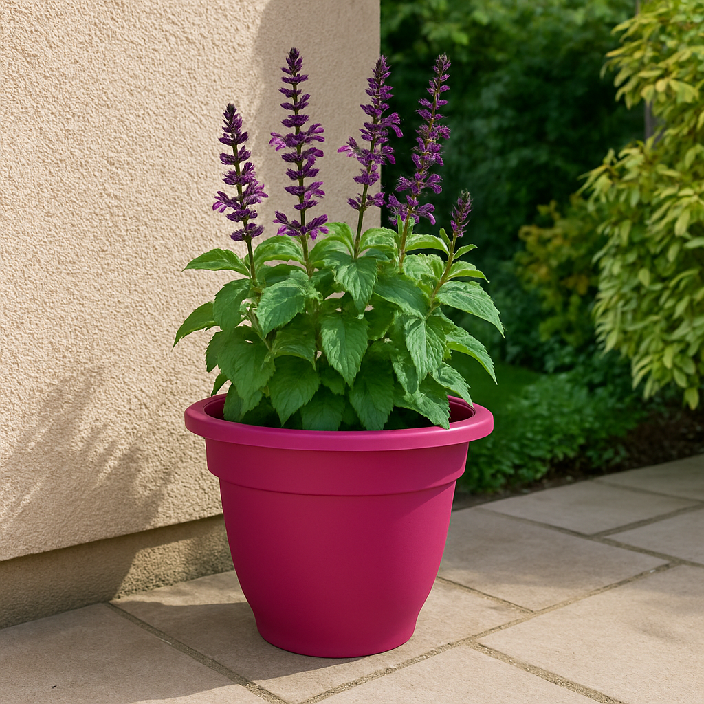 Pink 38cm Bell Planter | Barnardo's Online Charity Shop