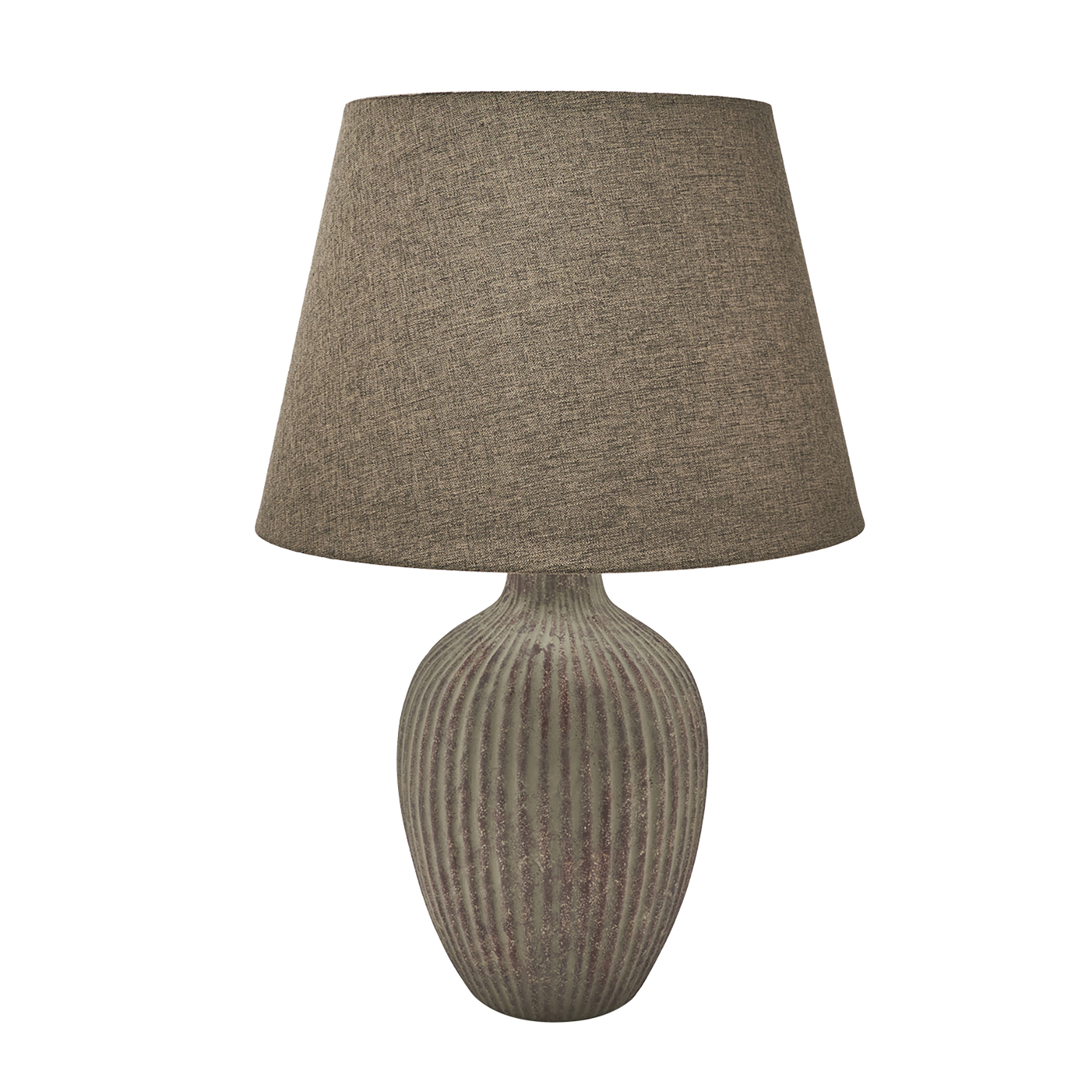 Hestia Ceramic Biege Table Lamp
