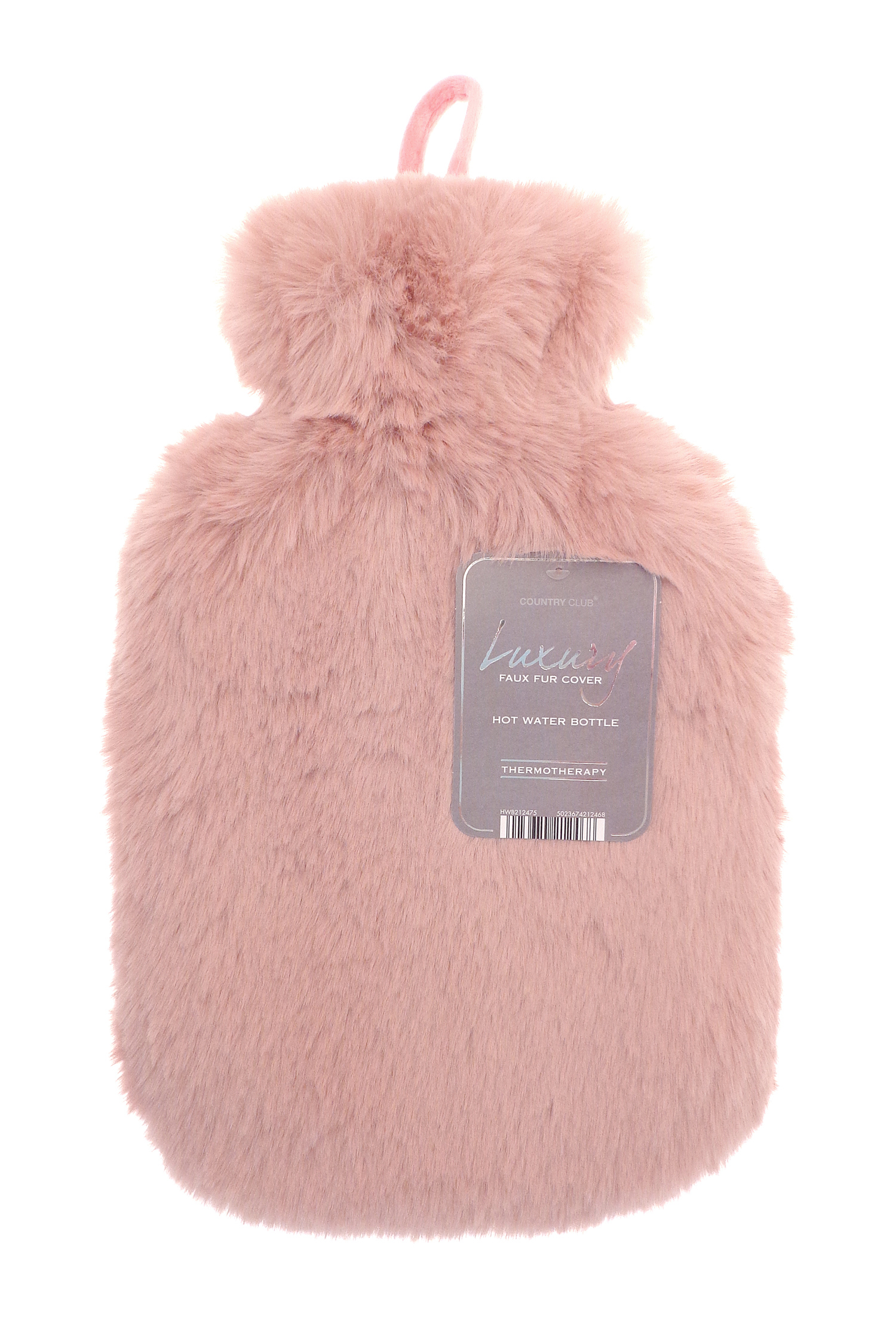 Blush Pink Super Luxury Faux Fur Hot Water Bottle - | Barnardo's Online ...