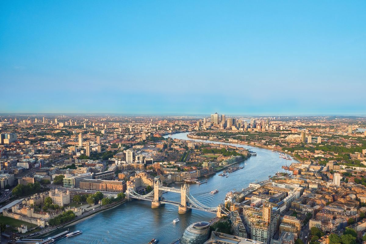 View from The Shard and Marco Pierre White Three Course Meal with ...