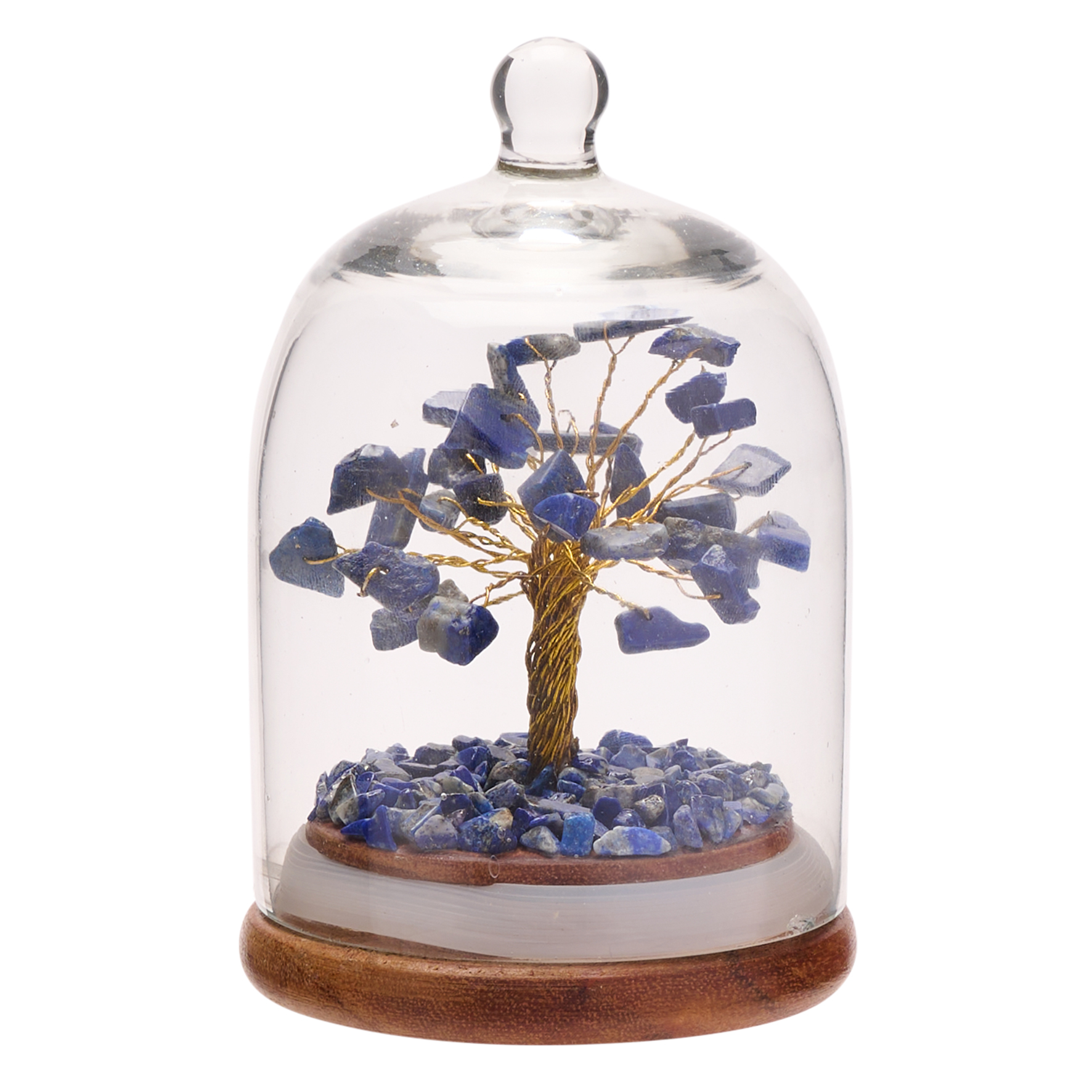 Gemstone Lapis Dome Tree