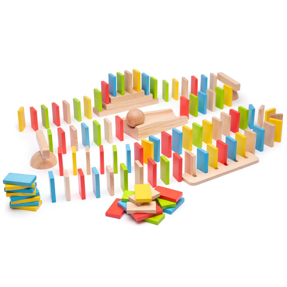 Childrens wooden dominoes store